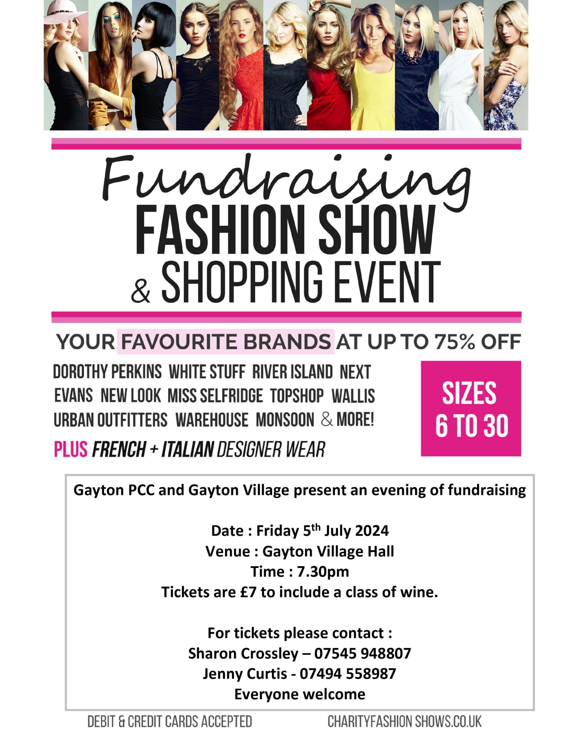 Fundraising Fashion Show & Shopping Event – 5 July 2024 – The NEW ...